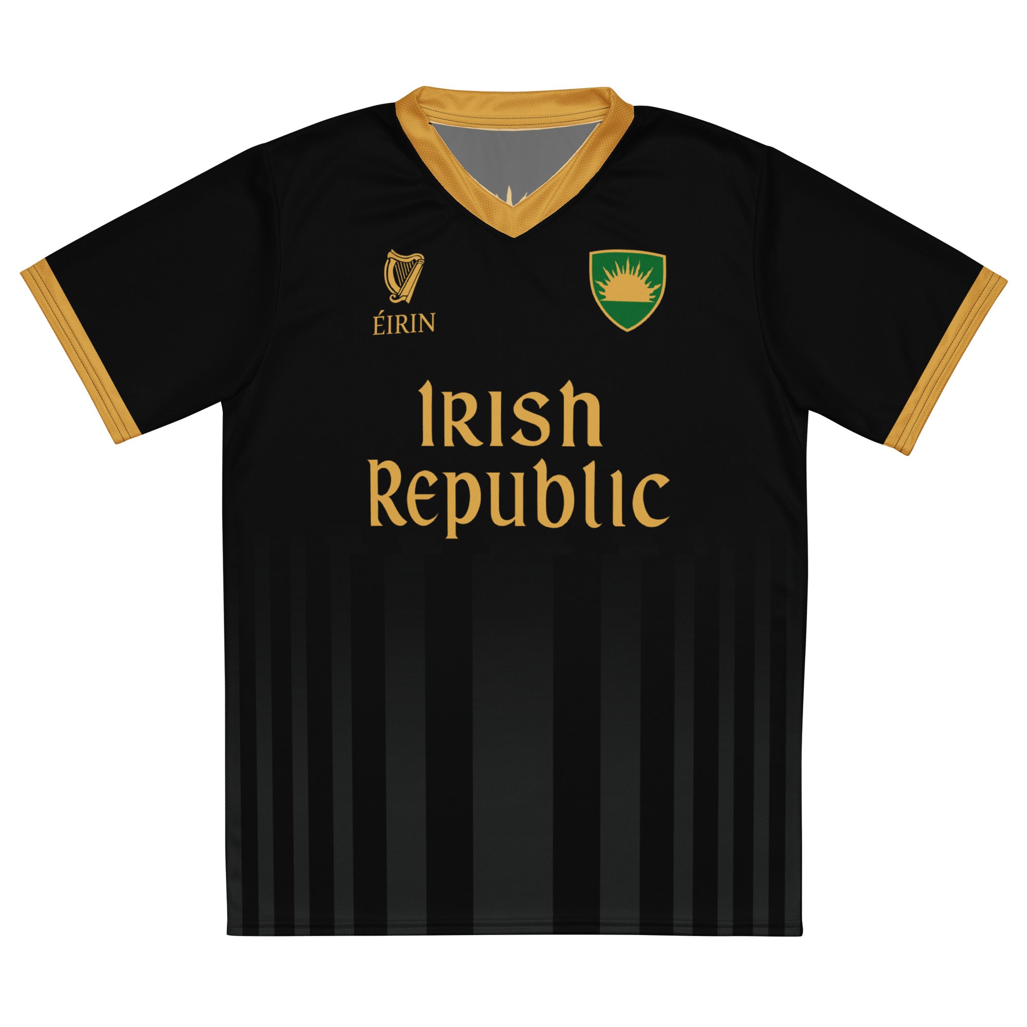 Eirin 'Irish Republic' Proclamation Jersey – Black/Gold – Eirin Apparel
